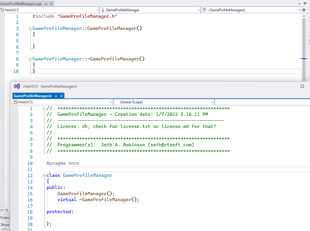 Adding a cool custom C++ class template to Visual Studio 2022 | Code Dojo